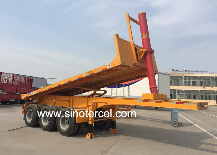 Leaf Spring Tipper Semi Trailer For Carriage Of Dangerous Goods
