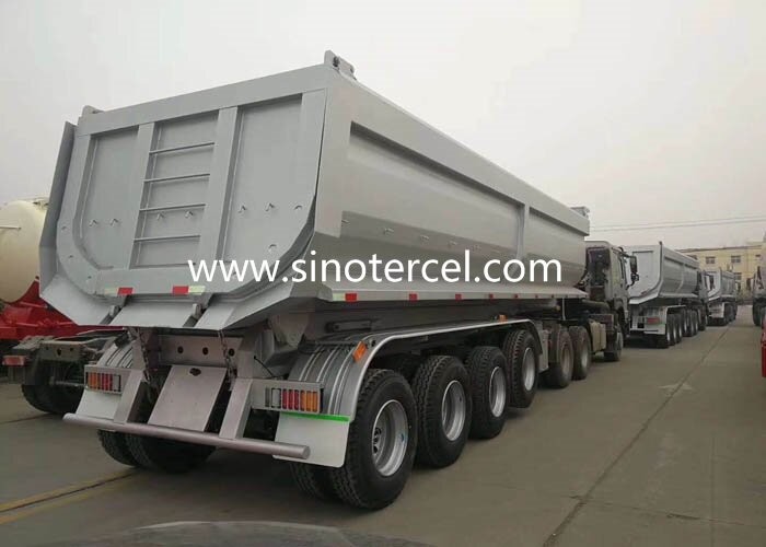 LML9381ZH Tipper Semi Trailer 24Cbm Load Semi Tipper Truck