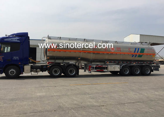 25 Cubic Meters Tanker Trailer 3.5inch Kingpin Oil Tanker Semi Trailer