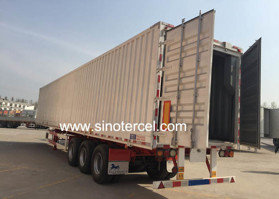 Easy Loading Unloading Box Semi Trailer 53ft Cargo Semi Trailer